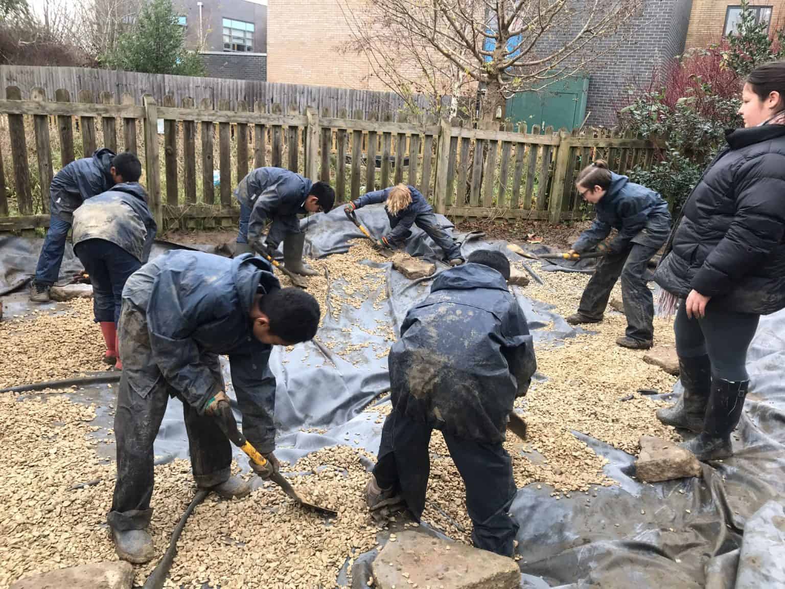 Naturehood Oxford: restoring a pond with Wood Farm Primary School ...